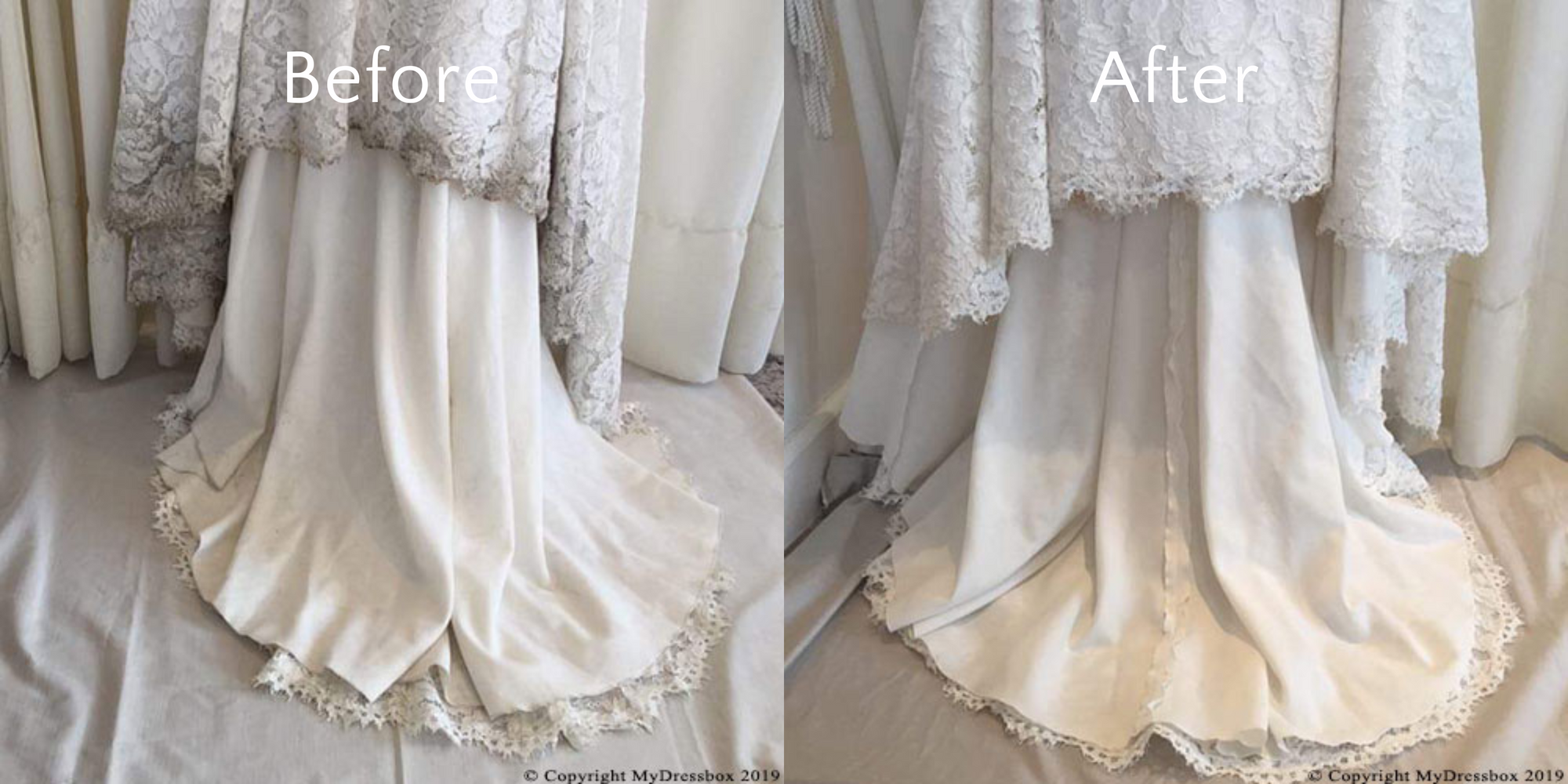 Cleaning Options | MyDressbox Australia – MyDressbox Bridal Laundry